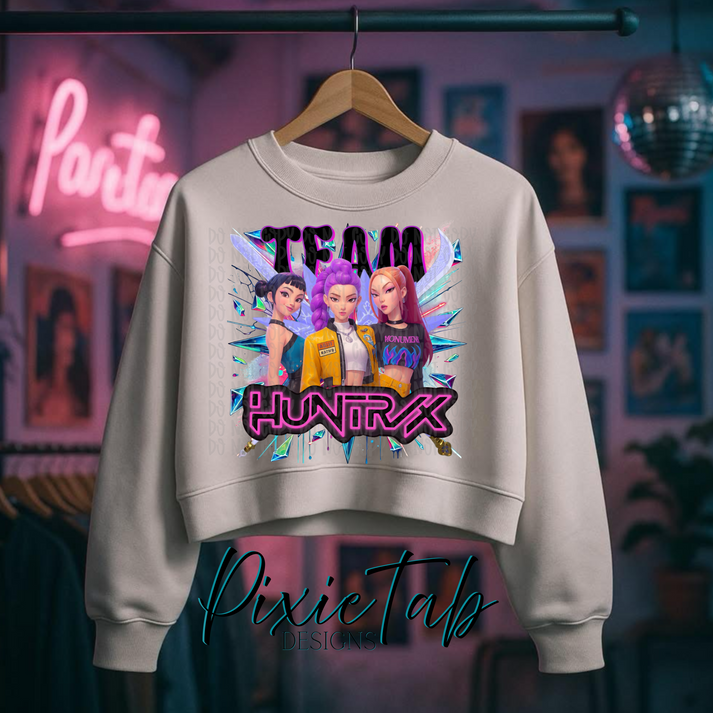 Team Huntrix Digital Download PNG – PixieTab Designs